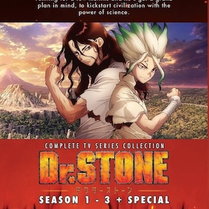 DVD Anime Stone Complete TV Series Season 1-3 Vol.1-46 End + Special ...