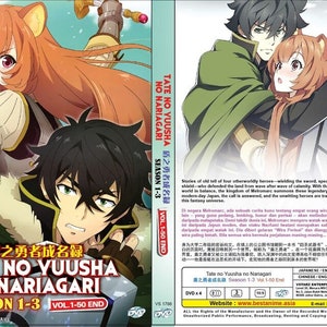 DVD Anime the Rising of the Shield Hero Season 1-3 Vol.1-50 End English ...