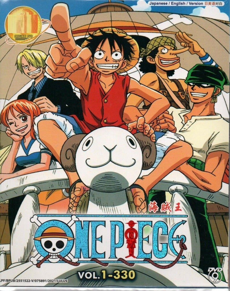 DVD Anime One Piece Box.1 Vol.1-330 English Dubbed - Etsy