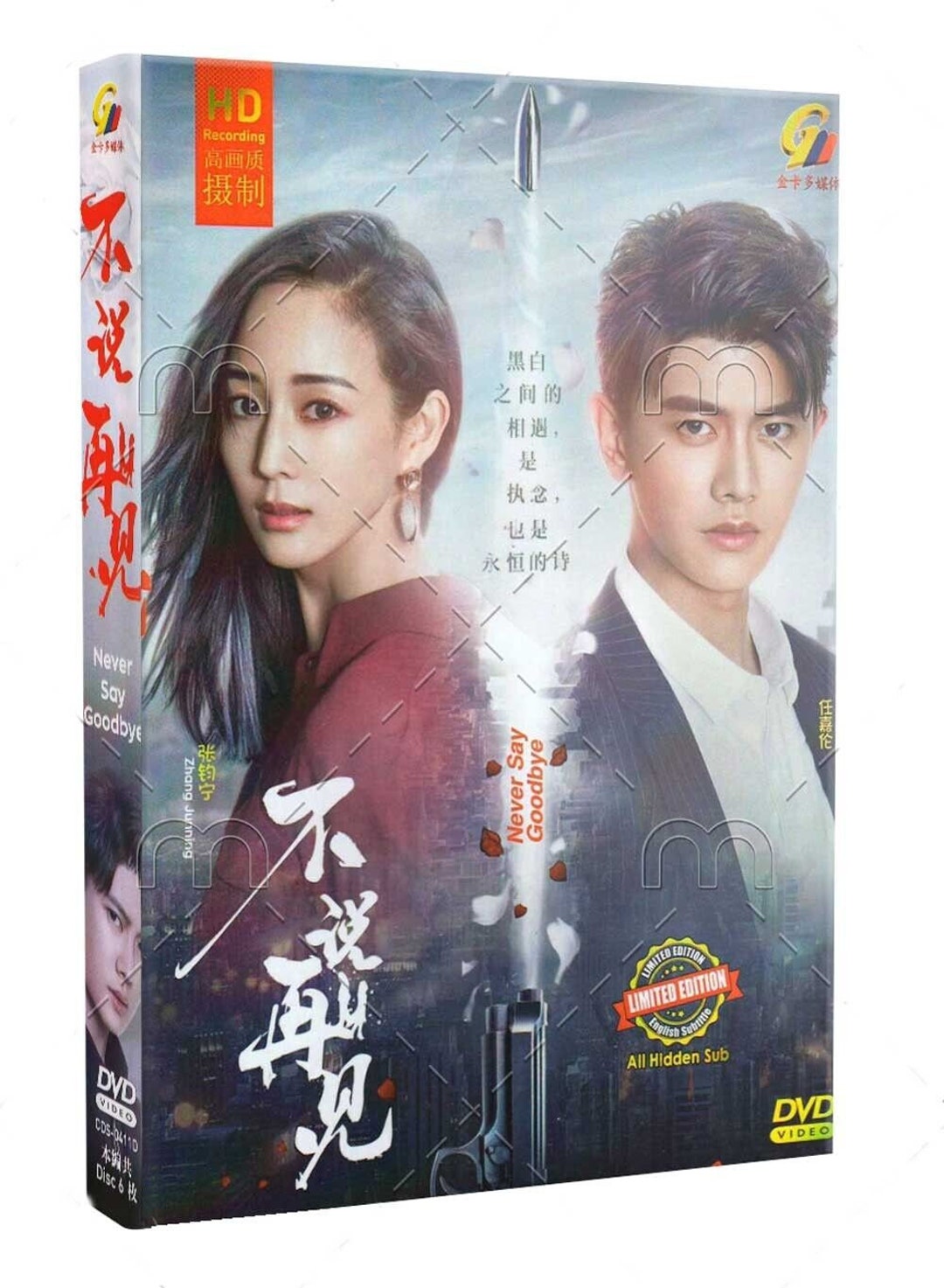 Never Say Goodbye Chinese Drama DVD (不說再見) (ep 1-47 End) English ...