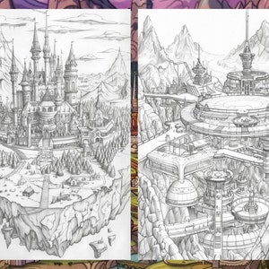 Magical Fantasy Coloring Book for Kids Adults FAIRYTALE Magical ...