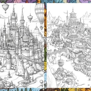 Magical Fantasy Coloring Book for Kids Adults FAIRYTALE Magical ...