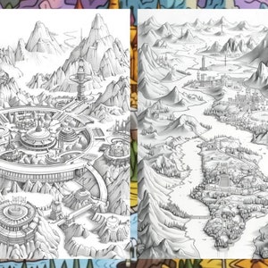 Magical Fantasy Coloring Book for Kids Adults FAIRYTALE Magical ...