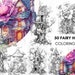 20 Magical Fantasy Coloring Book Pages for Kids Adults, Fairytale Magic ...
