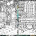 50 Fantasy Interior Coloring Pages - Adult, Teens and Kids Coloring ...