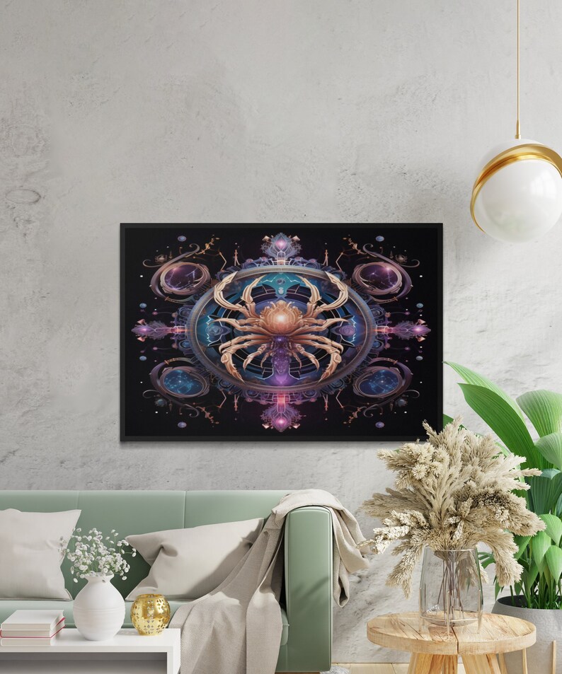 Astrology Star Sign Digital Wall Art Bundle | Downloadable AI Generated ...
