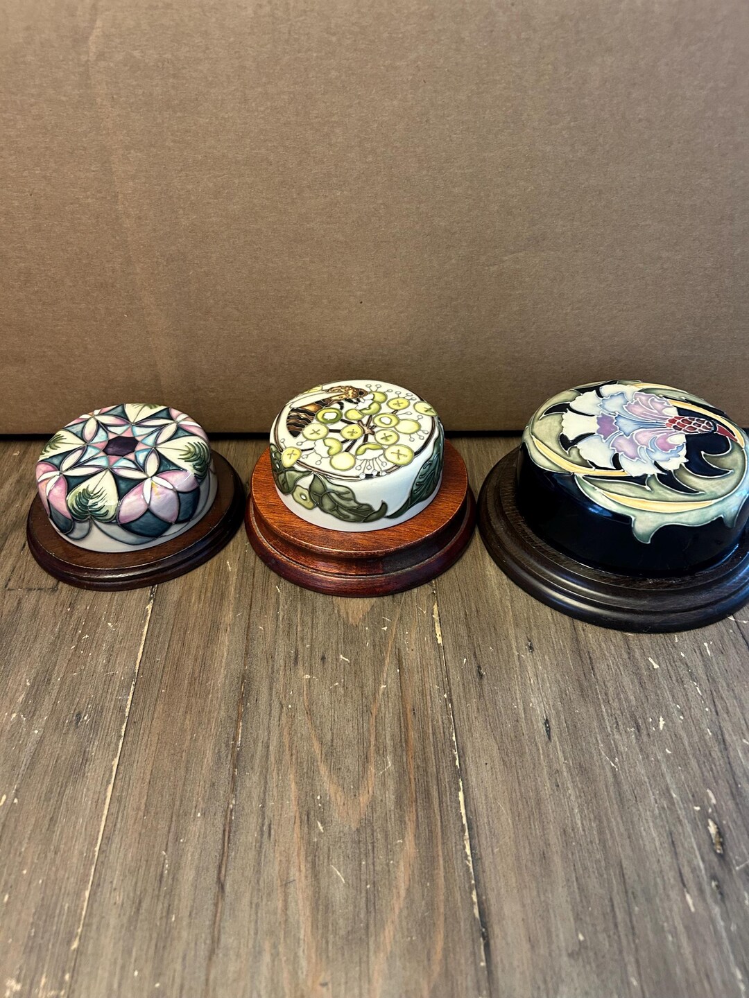 Moorcroft Paperweights ,made in England ,moorcroft Studio Stoke on ...