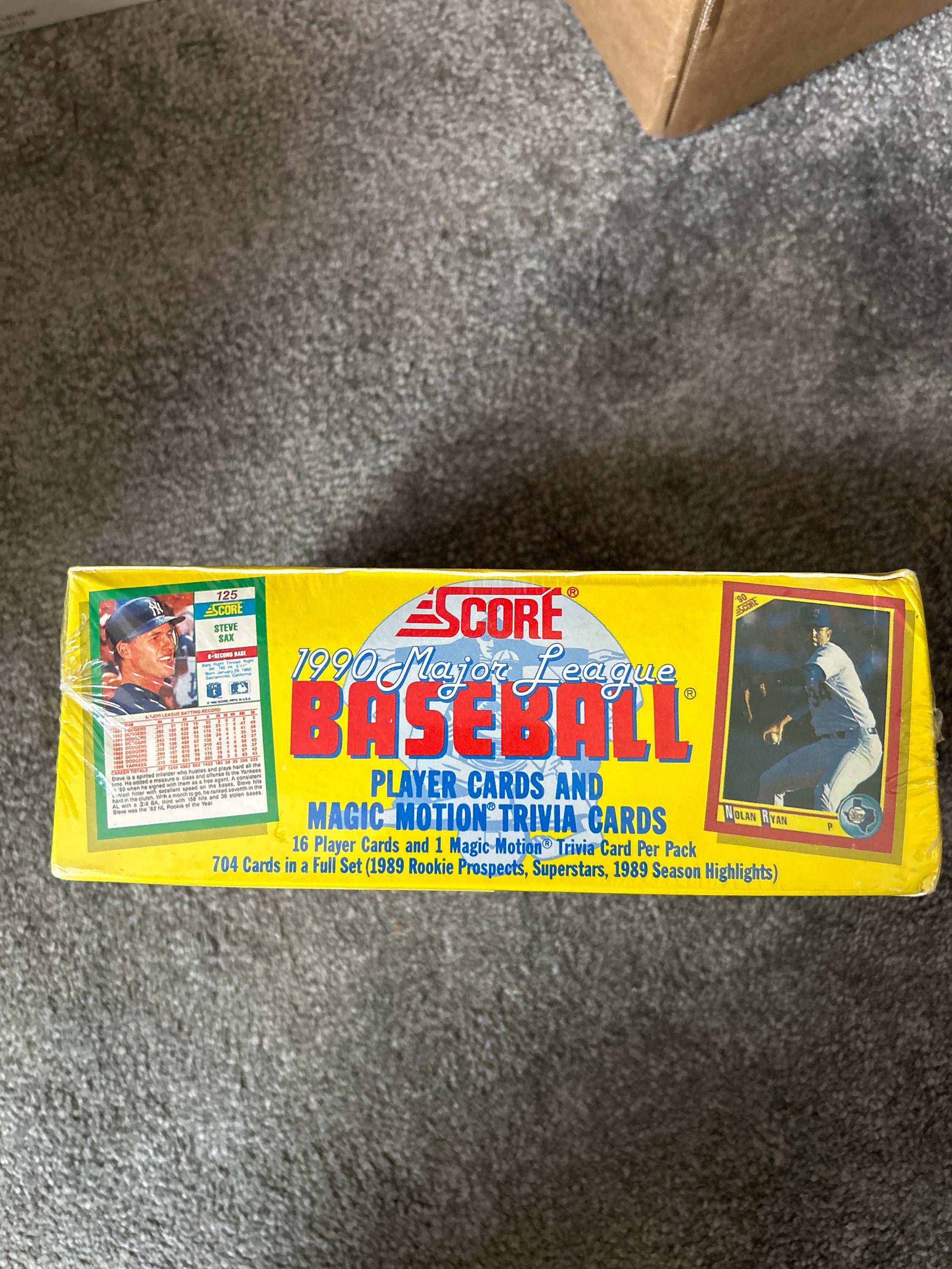 Score 1990 Major League Baseball Cards Wax Box - Etsy