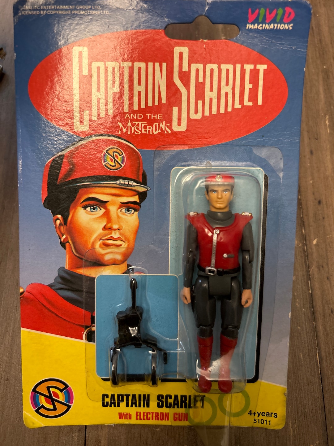 Vintage 1993 Vivid Imaginations Captain Scarlet and the Mysterions ...