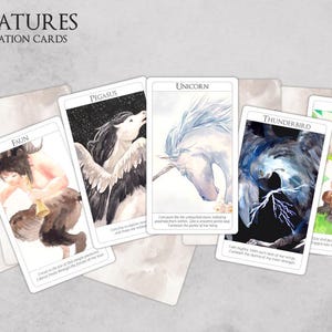Soul Creatures Oracle & Affirmation - Etsy