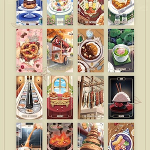Gourmet Tarot II - Etsy