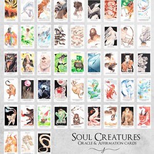 Soul Creatures Oracle & Affirmation - Etsy