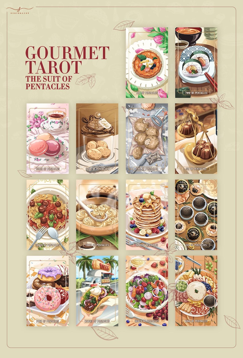 Gourmet Tarot II - Etsy