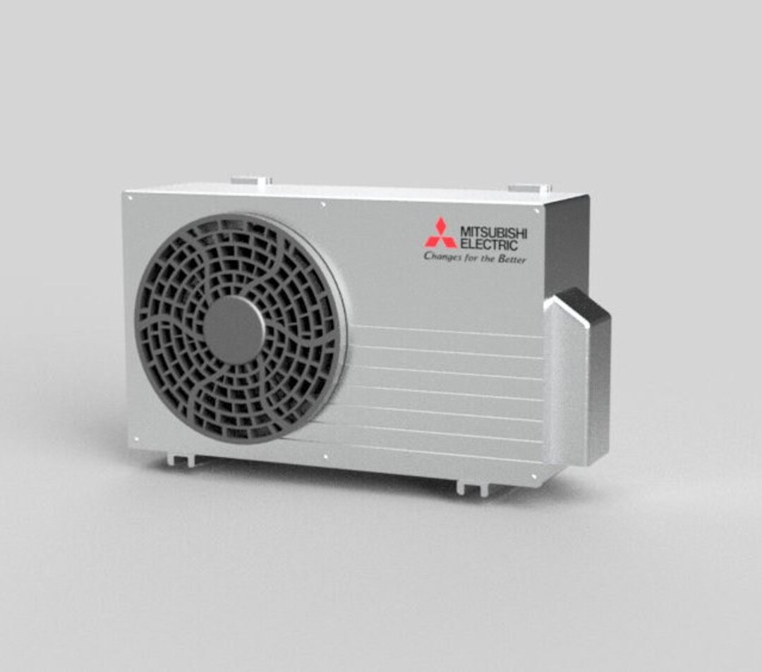 Air Conditioner 1 (v4) Miniature 1_12 & 1_24 Ready to Print - STL File ...