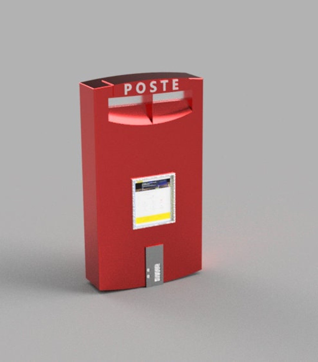Italian Post Office Box (v2) Thumbnails - STL File - Etsy