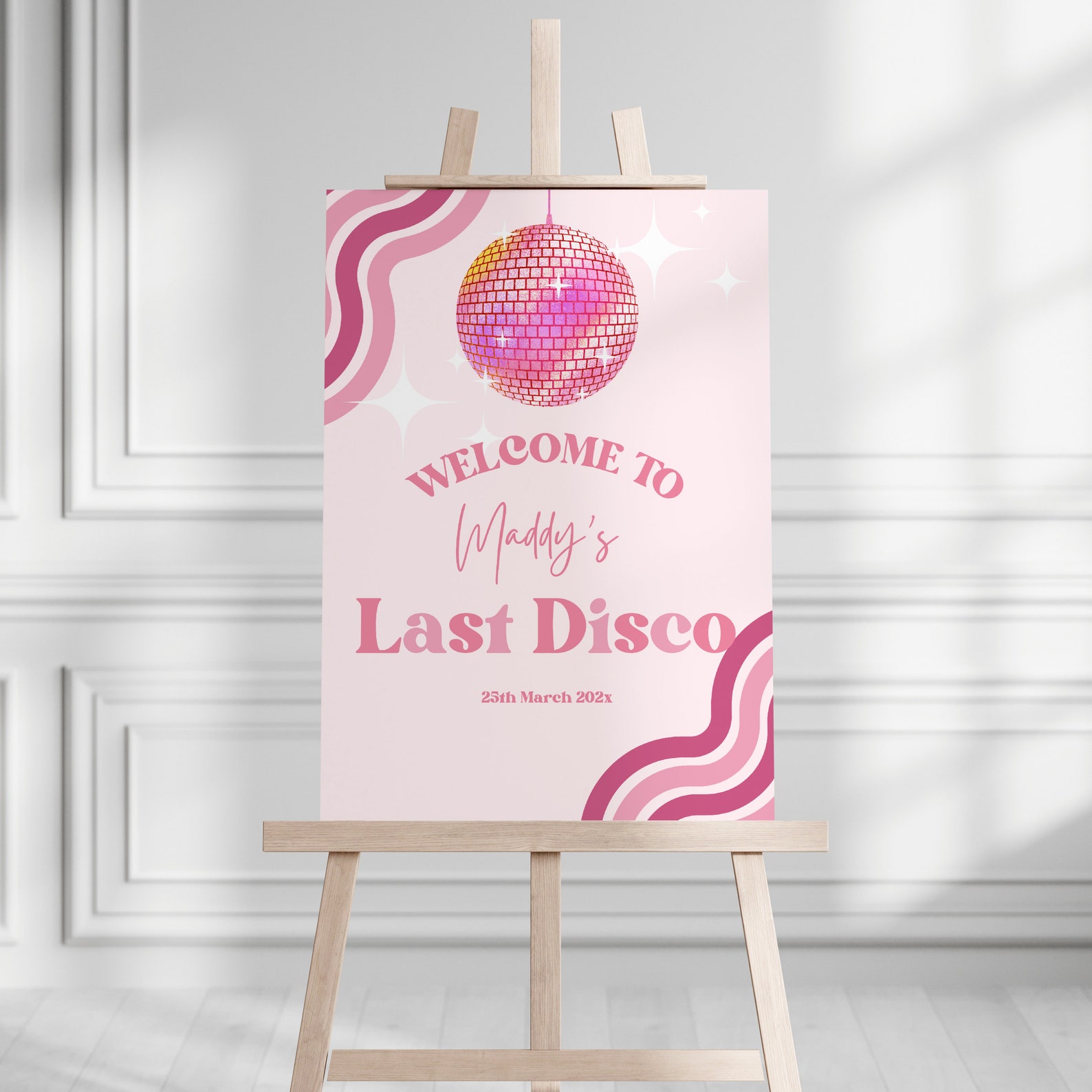 Last Disco Welcome Sign, Nashville Welcome Sign, Hens Party Welcome ...