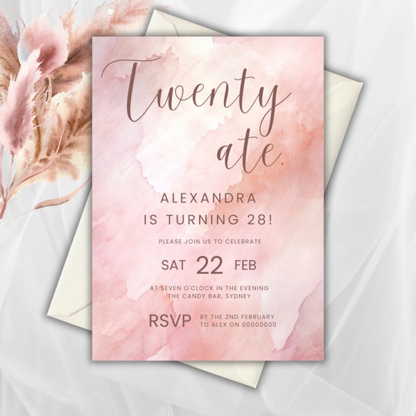 Twenty Ate Cake Topper - Etsy