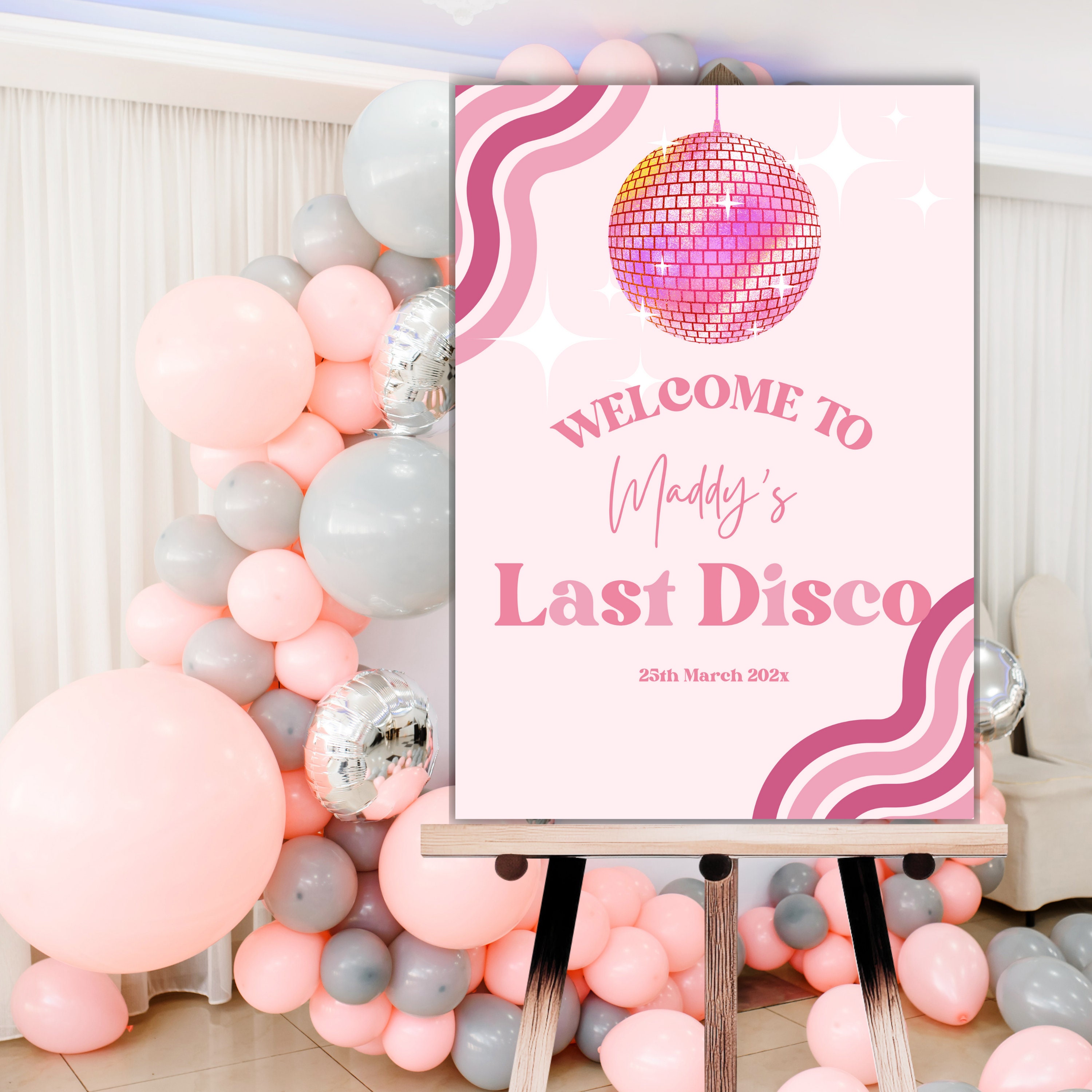 Last Disco Welcome Sign, Nashville Welcome Sign, Hens Party Welcome ...