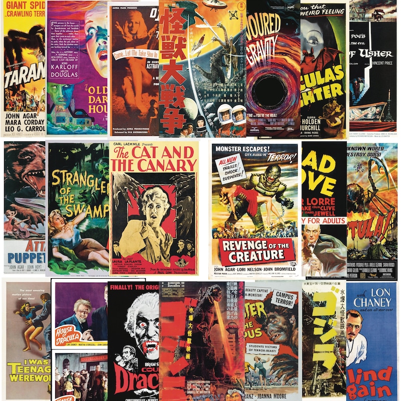 Horror Posters - Etsy UK