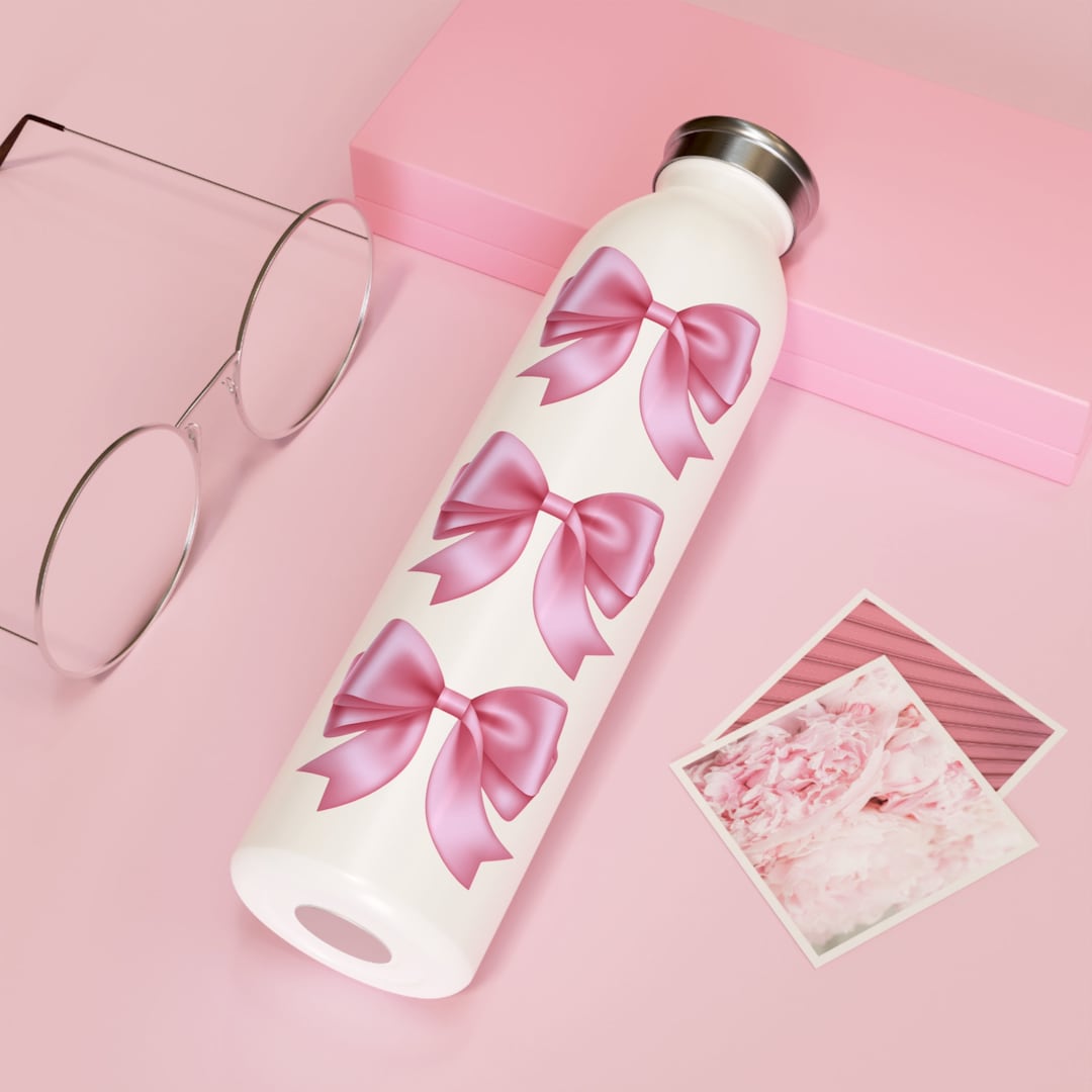 Coquette Aesthetic,coquette Water Bottle,soft Girl Aesthetic,preppy ...