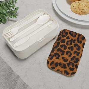 Cute Bento Box,leopard Print Lunch Box,cheetah Print Japanese Bento Box ...