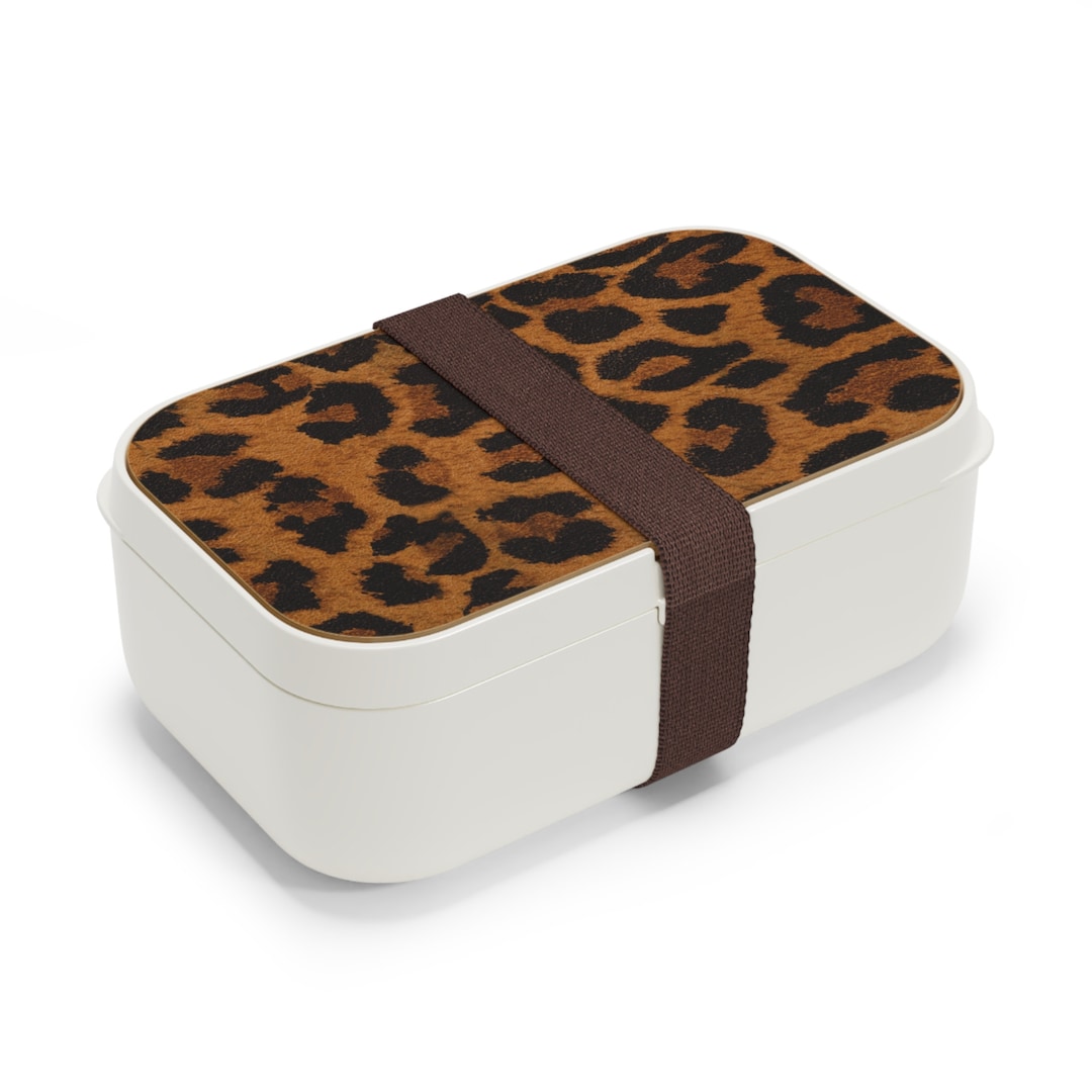 Cute Bento Box,leopard Print Lunch Box,cheetah Print Japanese Bento Box ...