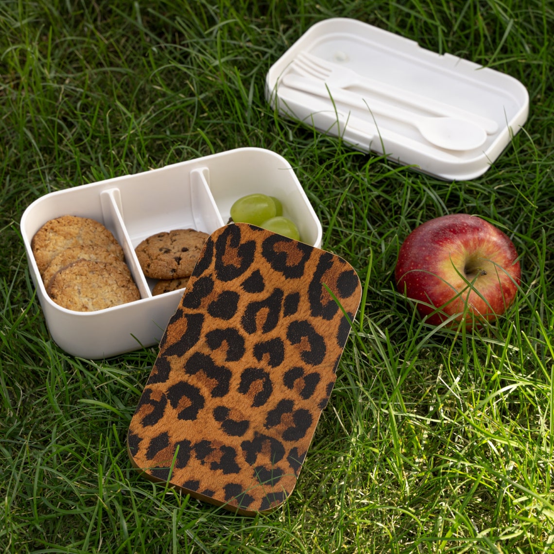 Cute Bento Box,leopard Print Lunch Box,cheetah Print Japanese Bento Box ...