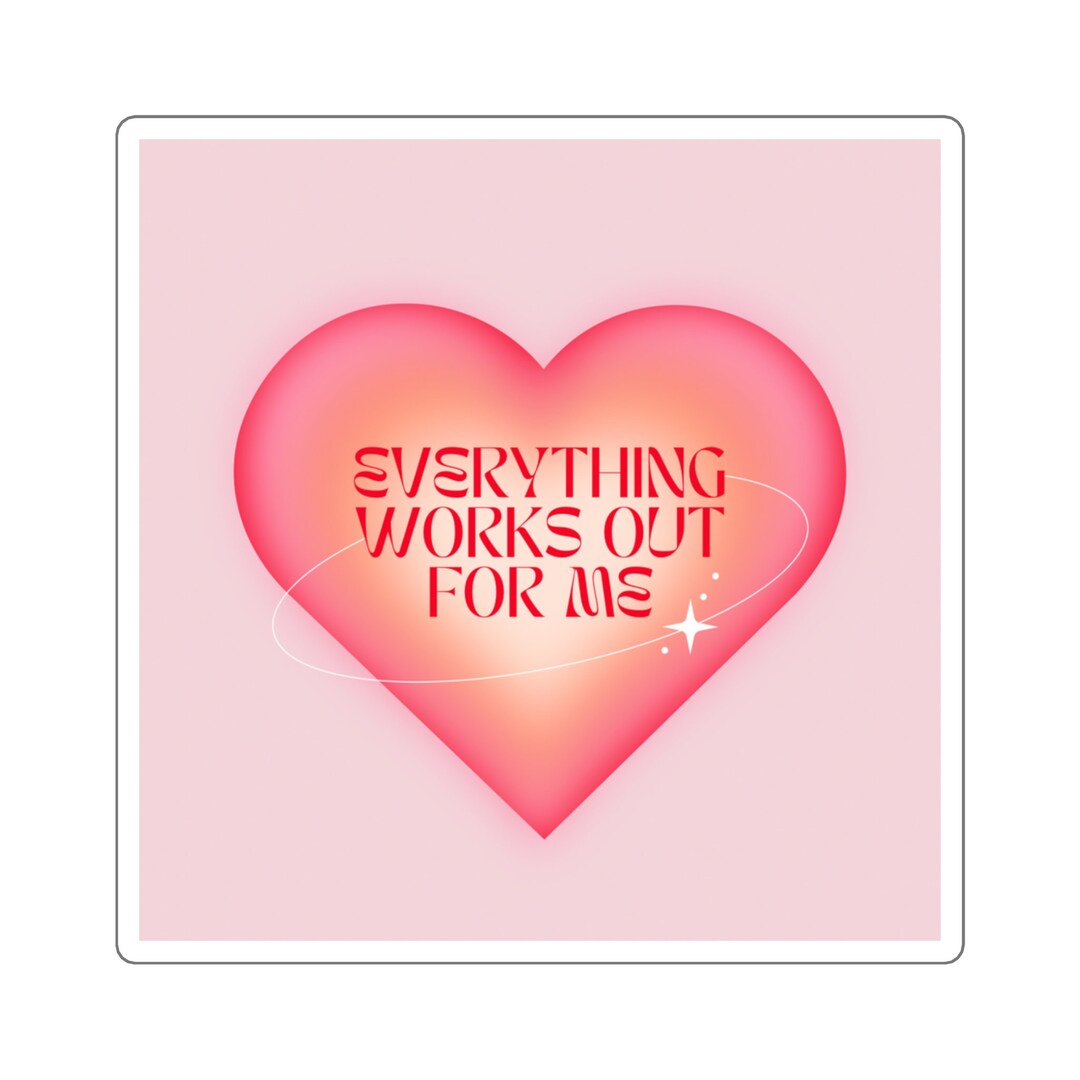 Coquette Aesthetic,affirmation Sticker Cute, Aesthetic Sticker Y2K ...