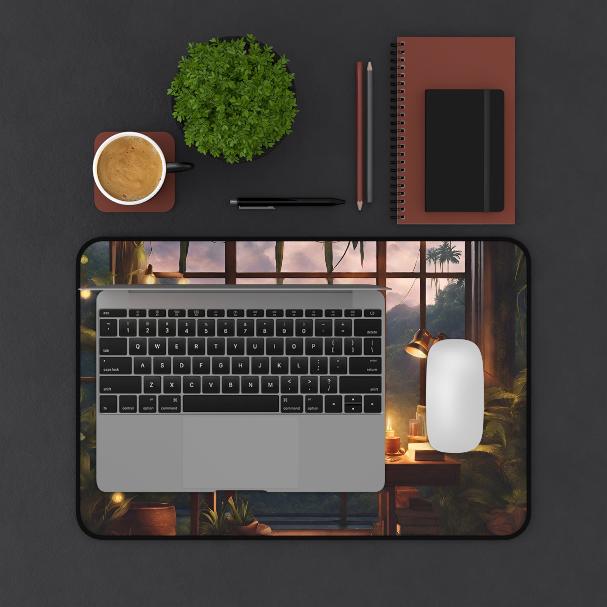 Cute Desk Mattrendy Laptop Padkawaii Office Decorlarge Desk - Etsy