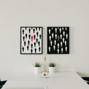 Minimalist Art | Stand Out Art | Motivational Wall Art | Unique Design ...