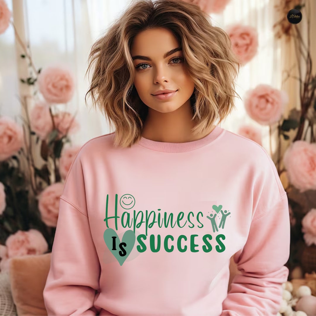 Happiness is Success SVG, Empowerment SVG, Motivational Quote ...
