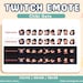 9 Kawaii Twitch Emote Pack Chibi Geto JJK for Discord, Youtube | Cute ...