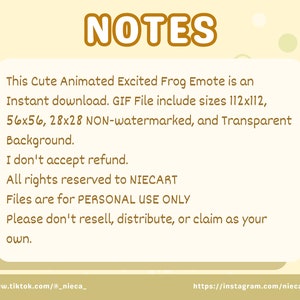 Cute ANIMATED Emote Excited Frog GIF for Twitch, Discord, Youtube ...