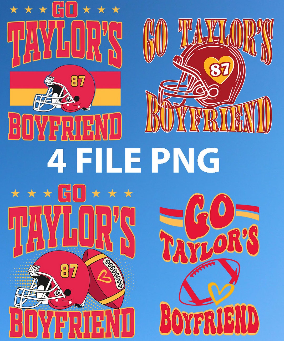 Go Taylor's Boyfriend PNG, Travis and Taylor, Funny Football Party ...