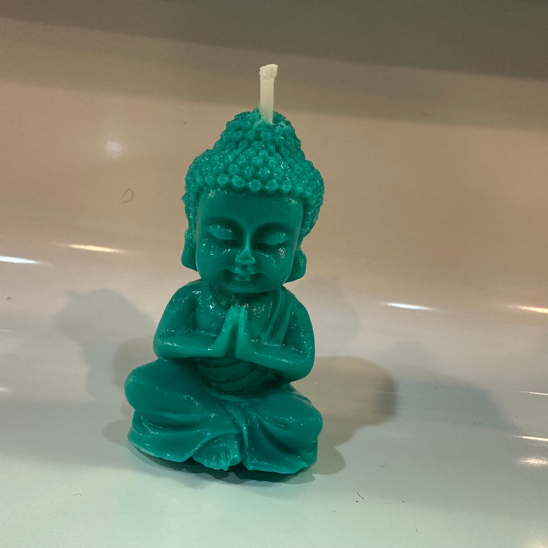 Mini Buddha Candle - Etsy