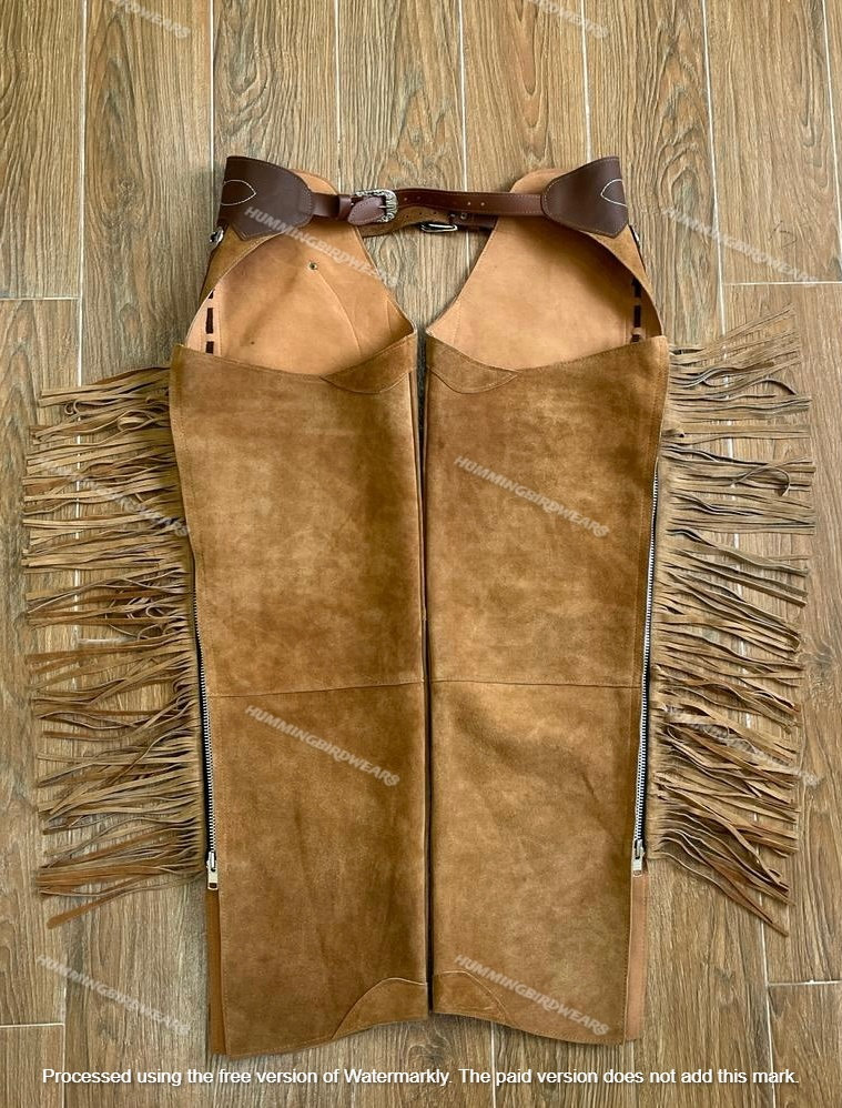 Native American Western Cowboy Chap Horse Riding Chap, Handmade Western ...