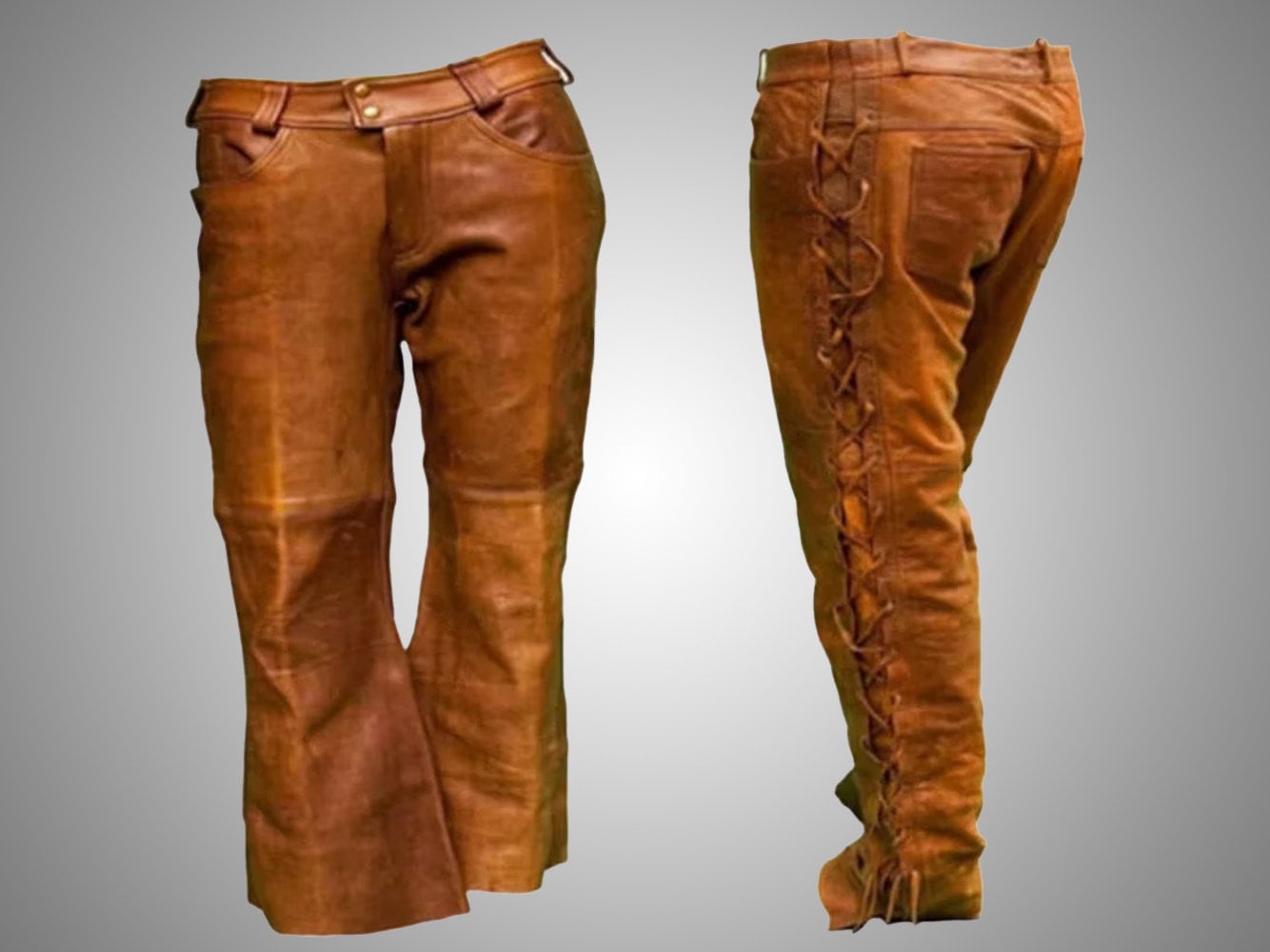 Handmade Beaded Suede Leather Cowboy Pants: Western Fringe Chap - Etsy