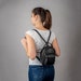 Women's Leather Backpack, Leather Mini Backpack for Girls, Custom ...