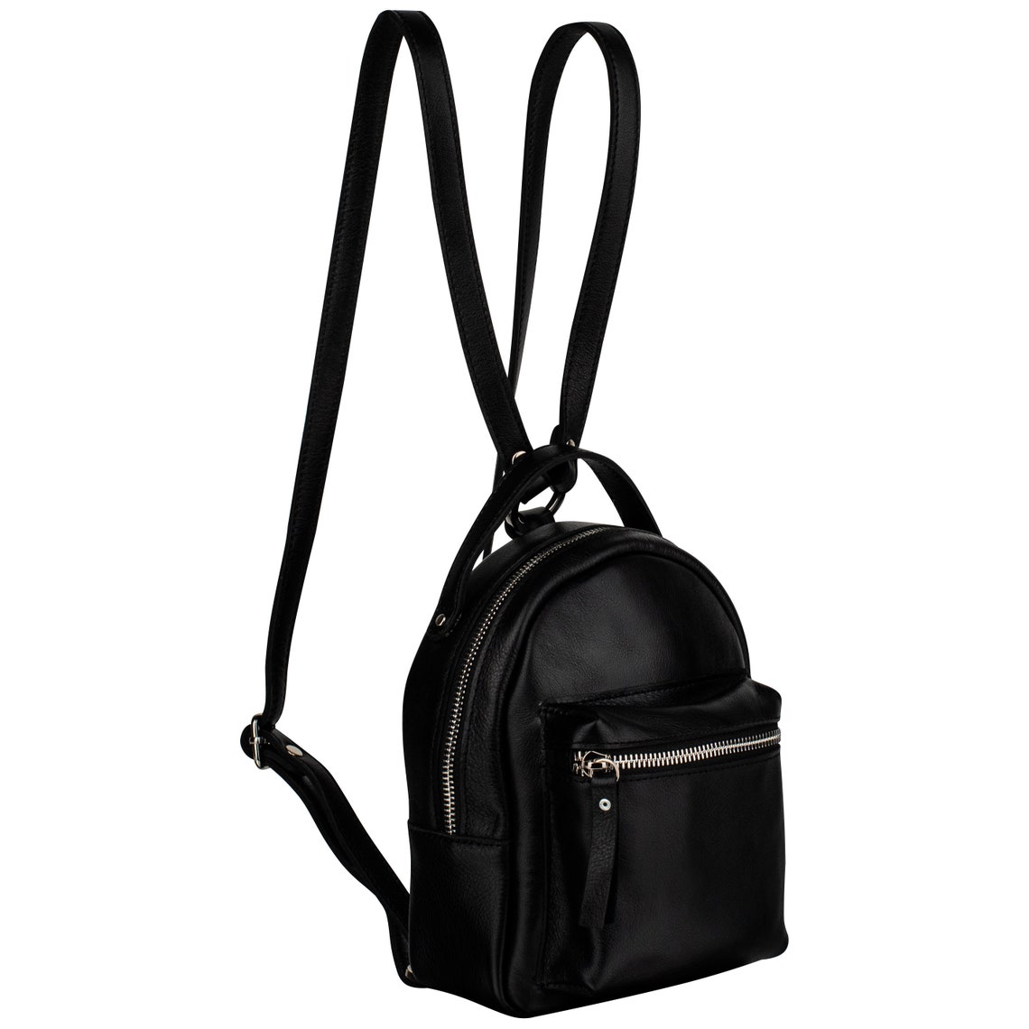 Women's Leather Backpack, Leather Mini Backpack for Girls, Custom ...