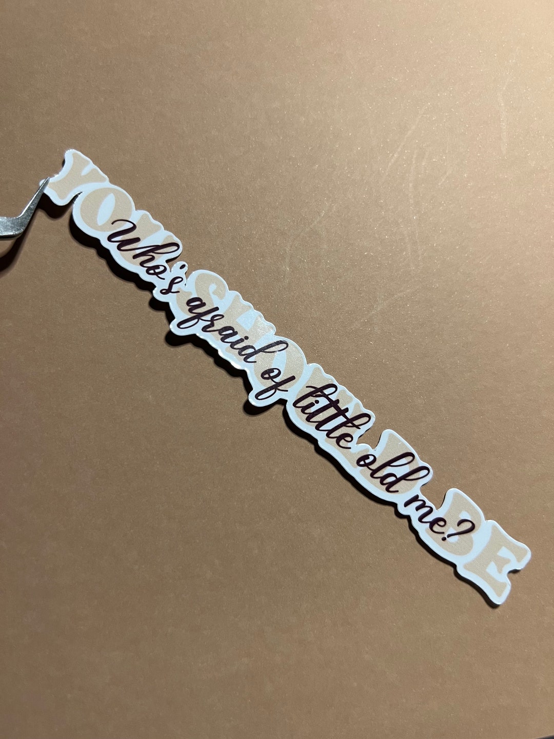 Who's Afraid of Little Old Me? Sticker | Taylor Swift Sticker | Taylor ...