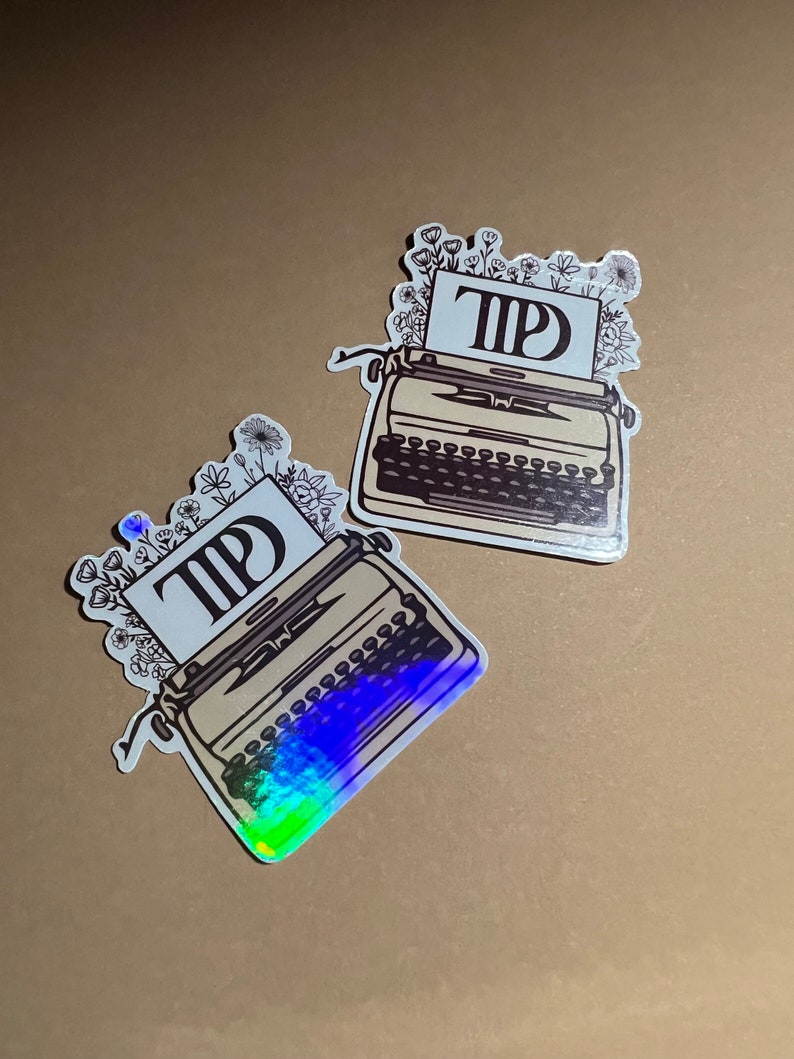 TTPD Typewriter Sticker Taylor Swift Sticker Taylor Swift Swifties TTPD ...