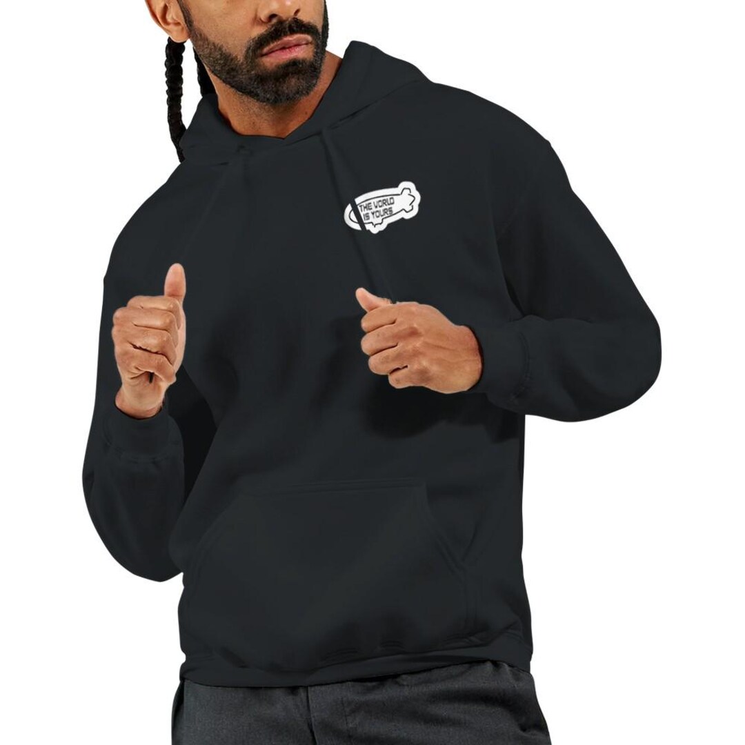 Scarface 'the World is Yours' Sweater Cotton Mix Sweater With Iconic ...