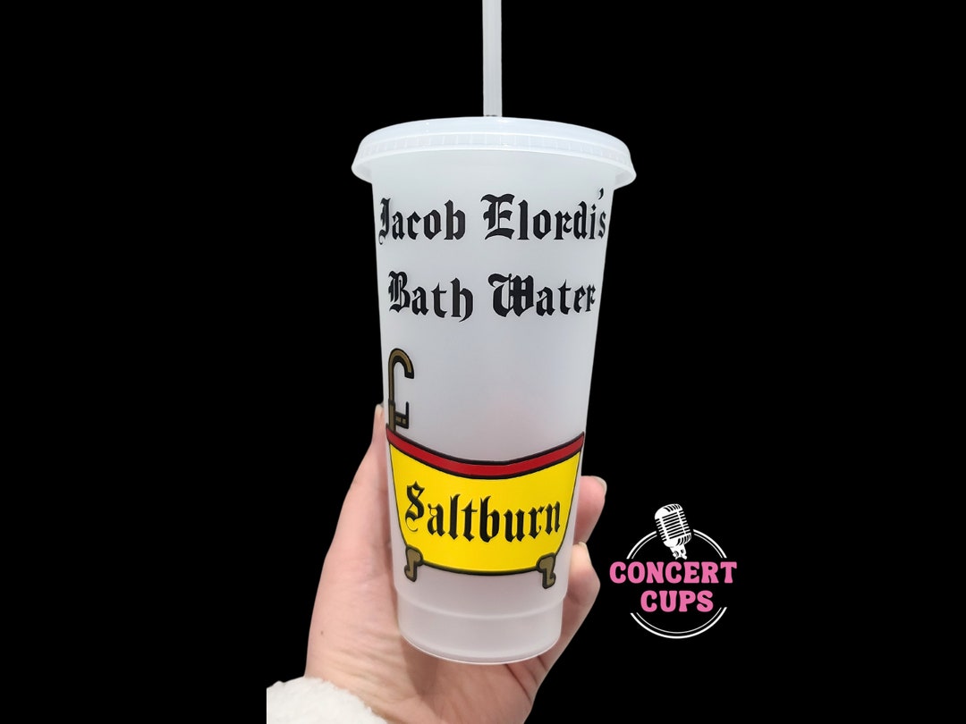 Jacob Elordi's Bath Water Saltburn Personalised 24oz Cold Cup ...