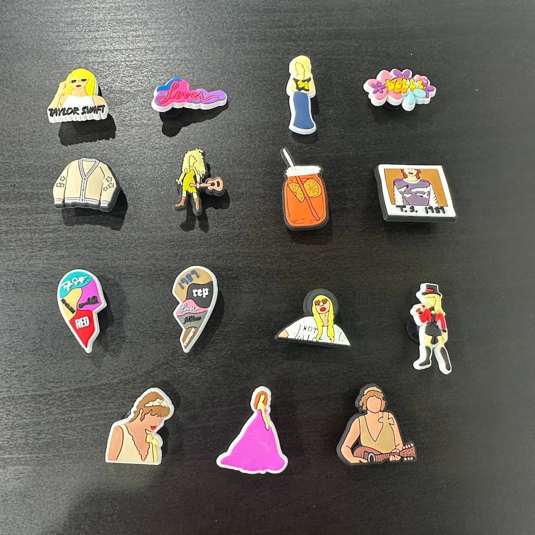 Taylor Swift Inspired Jibbitz Charm Charms for Crocs Fashionable Croc ...
