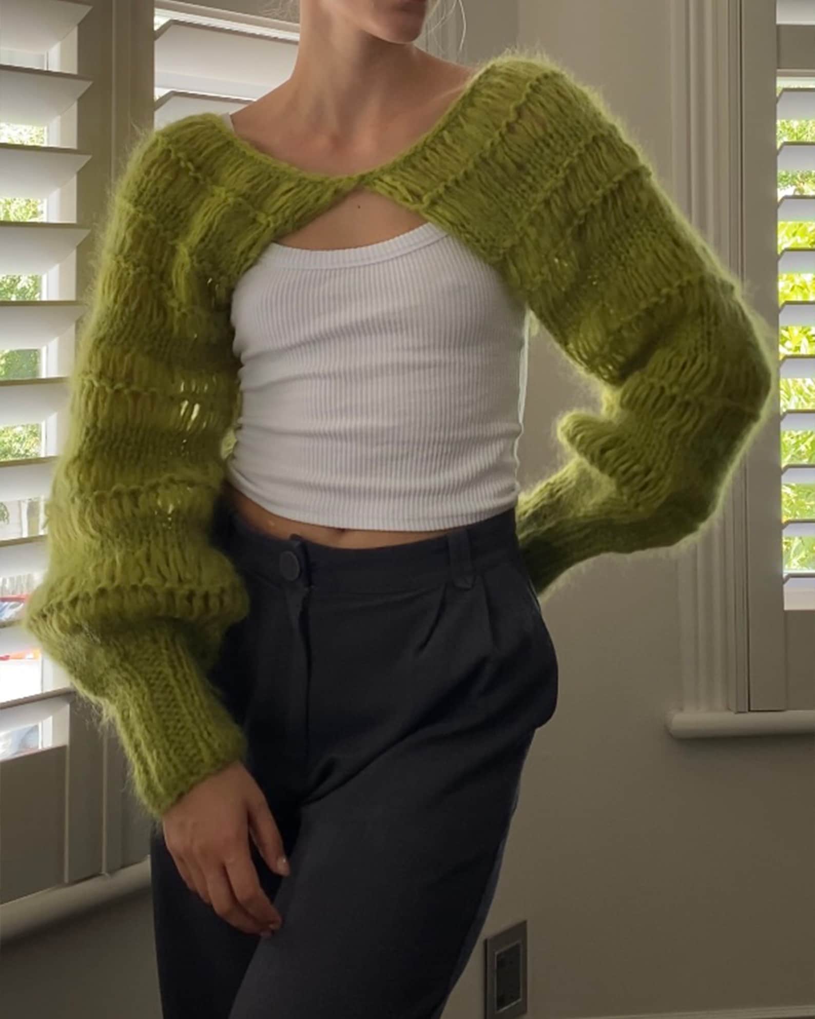 Cloud Sleeves | BEGINNER KNITTING PATTERN (english) - Etsy
