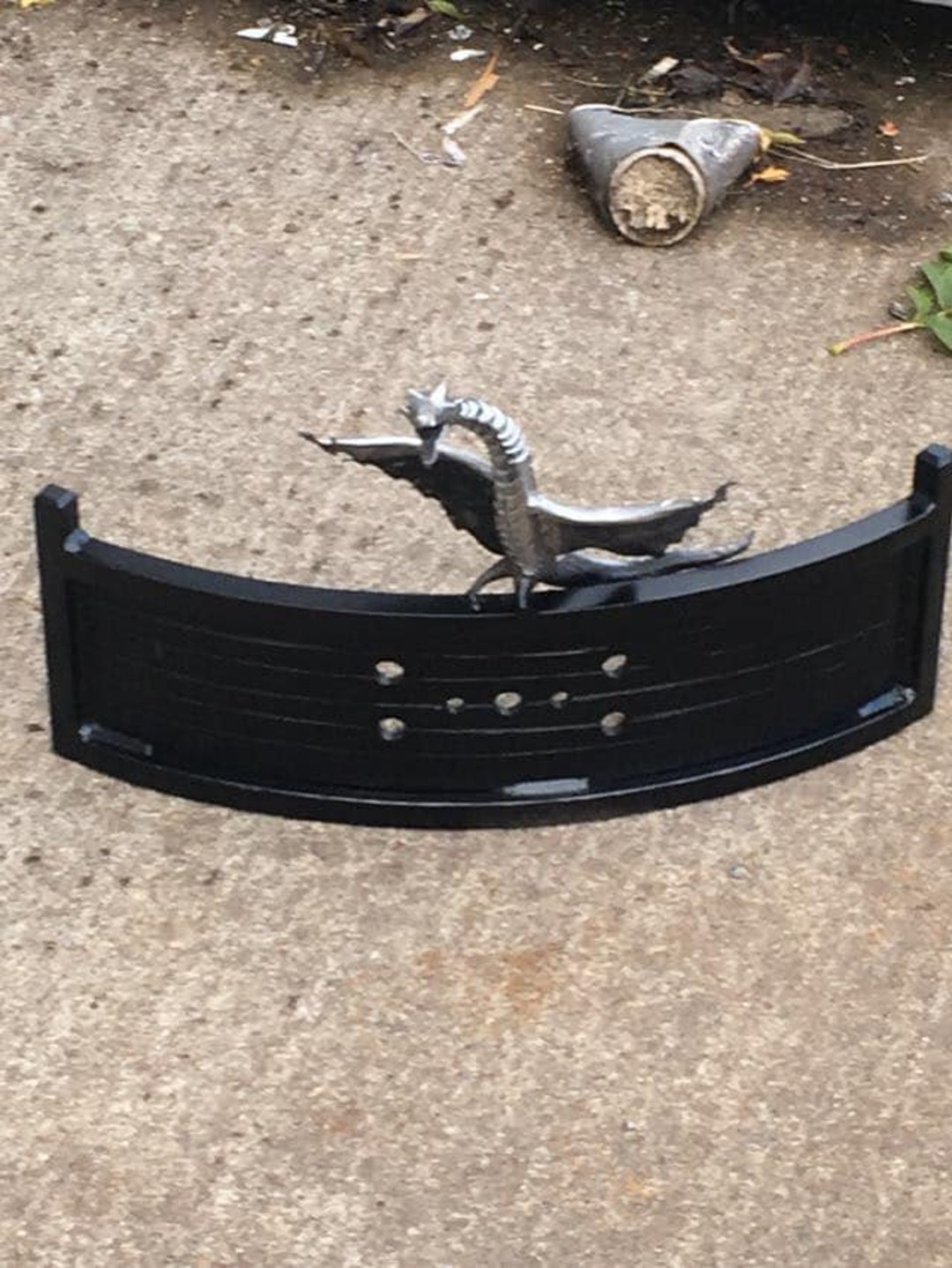 Hand Crafted Fire Guard With Dragon Feature - Etsy
