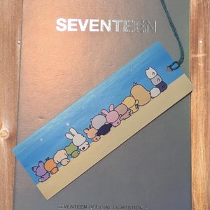 Seventeen Miniteen Bookmark| Seventeen| Miniteen| Handmadebookmarks ...