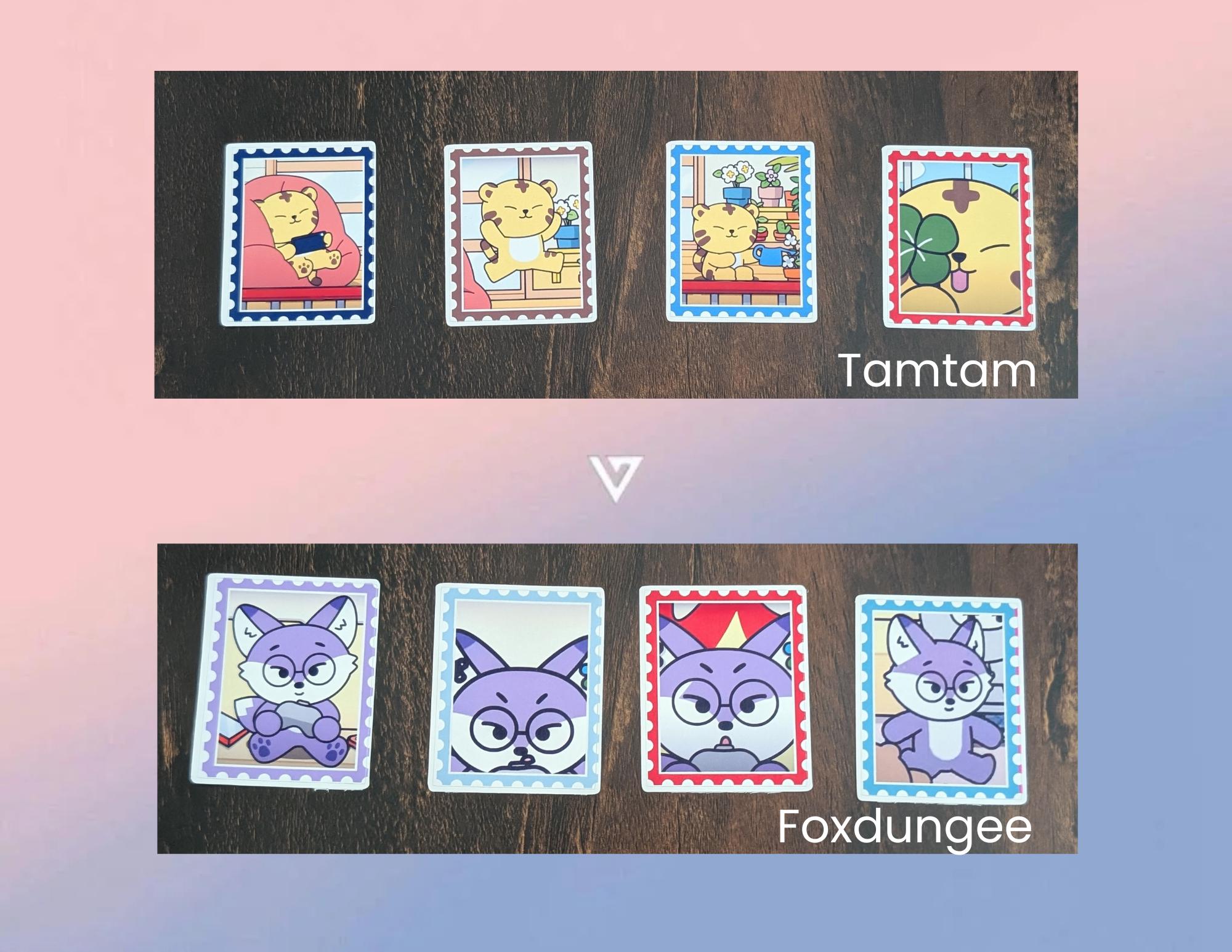 Seventeen Miniteen Stamp Collection Stickers|seventeen| Miniteen ...