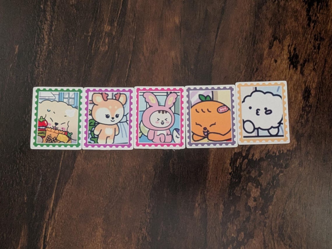 Seventeen Miniteen Stamp Collection Stickers|seventeen| Miniteen ...