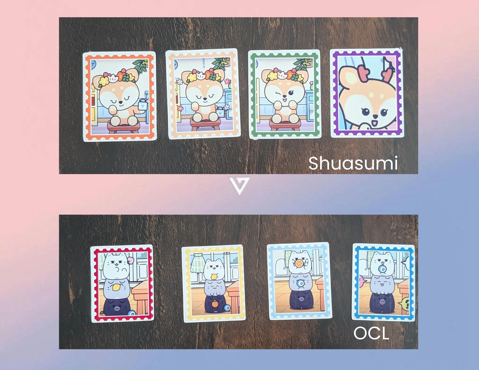Seventeen Miniteen Stamp Collection Stickers|seventeen| Miniteen ...